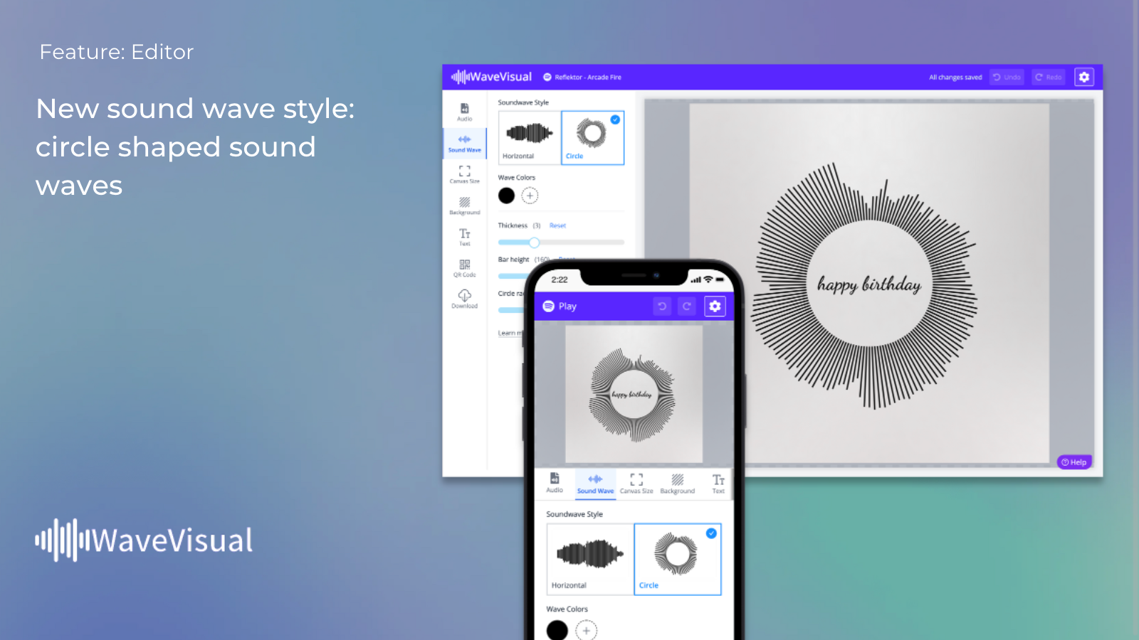 Sound Wave Generator - Create a Sound Wave Art