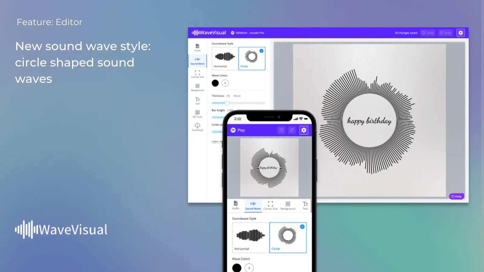Sound Wave Generator - Create a Sound Wave Art